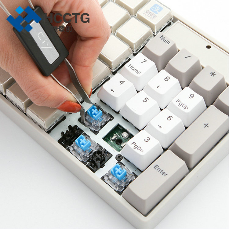 Teclado programable POS USB 105 teclas 3 colores KB105A del fabricante ...
